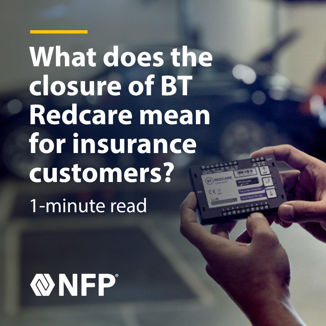 What does the closure of BT Redcare mean for insurance custo