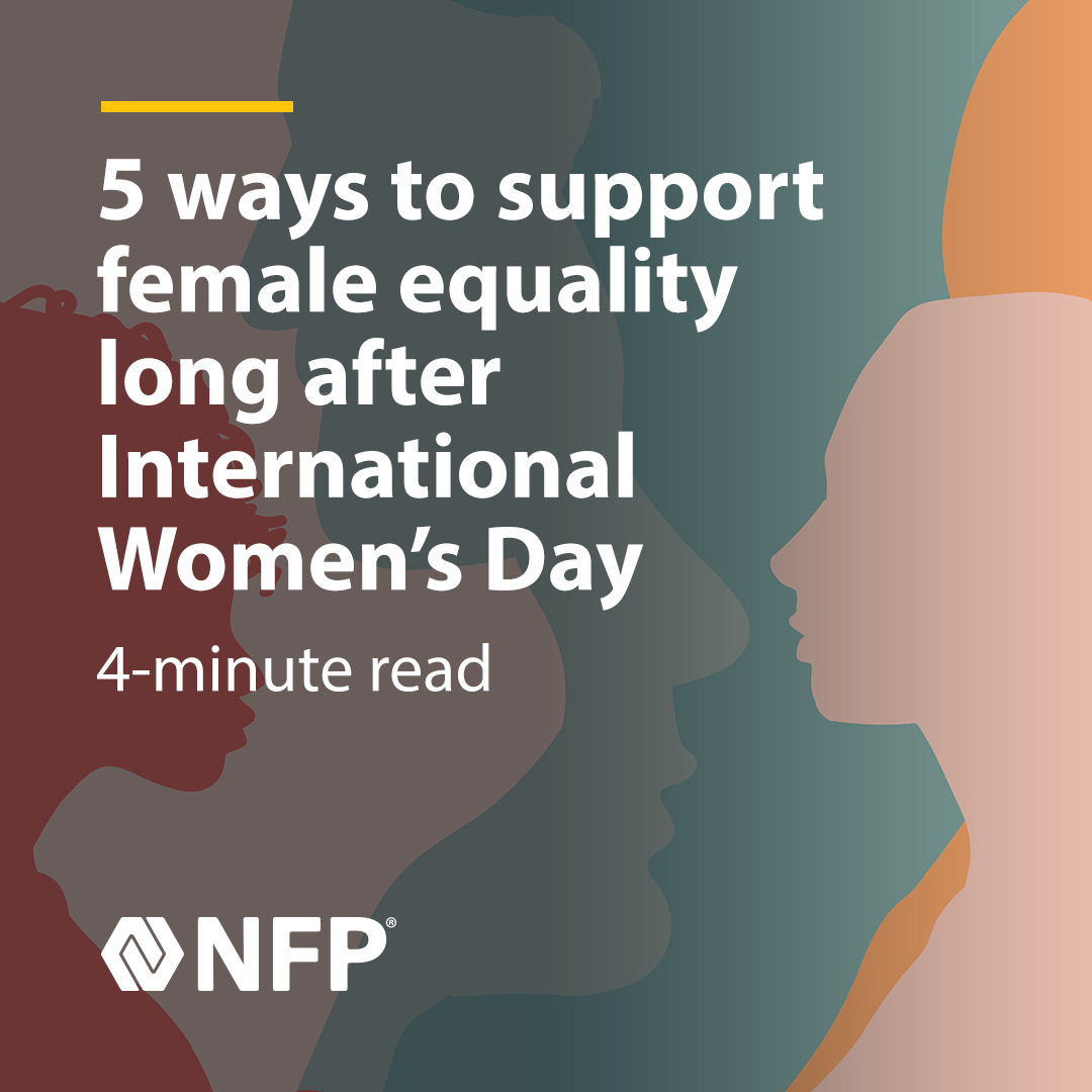5 ways to support equality after International Women’s Day