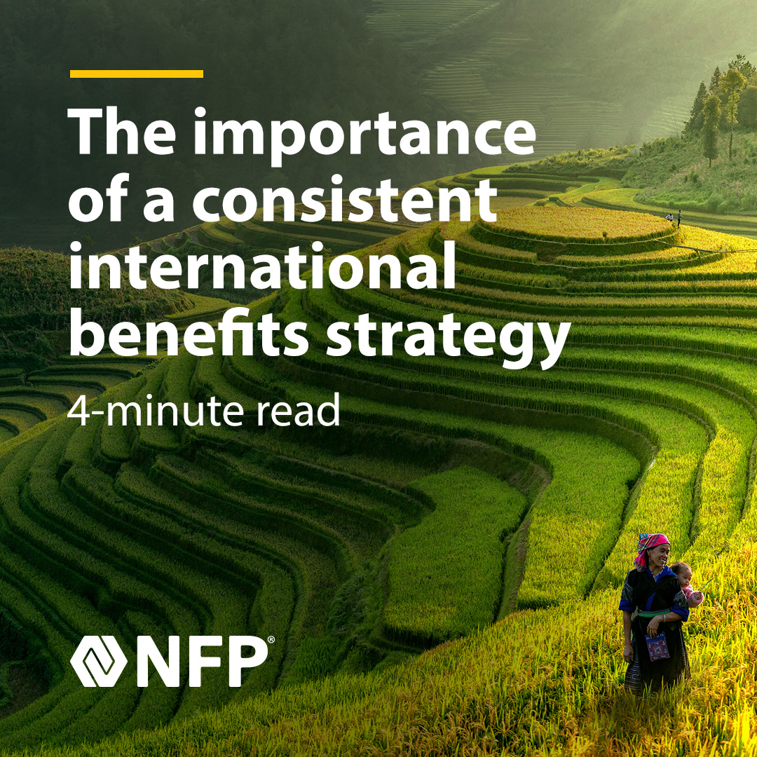 The importance of a consistent international benefits strat